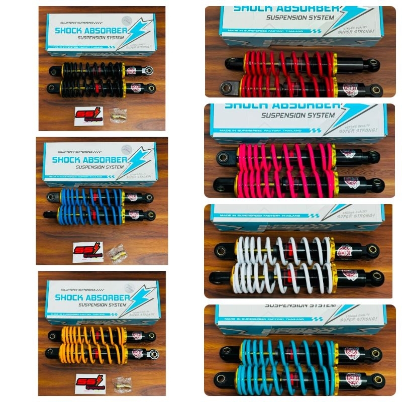 SUPERSPEED SHOCK 310MM FOR HONDA xrm/wave (blue box) | Shopee Philippines