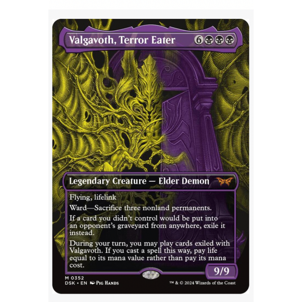 Valgavoth, Terror Eater (Showcase) - Duskmourn: House of Horror (DSK ...