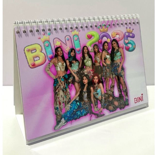 LAMINATED BINI THEME DESK CALENDAR | Shopee Philippines