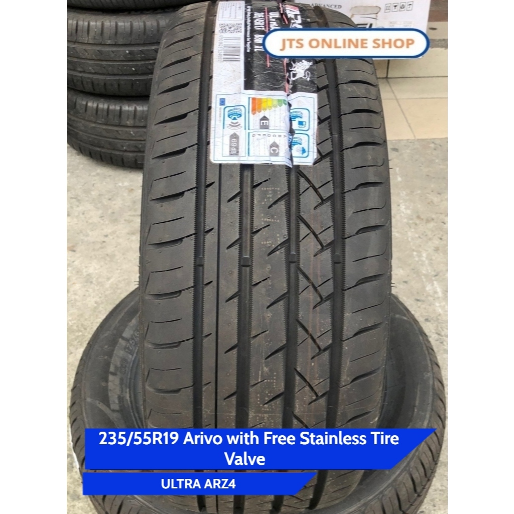 235/55R19 Arivo Ultra ARZ4 with Free Stainless Tire Valve (PRE-ORDER) | Shopee Philippines