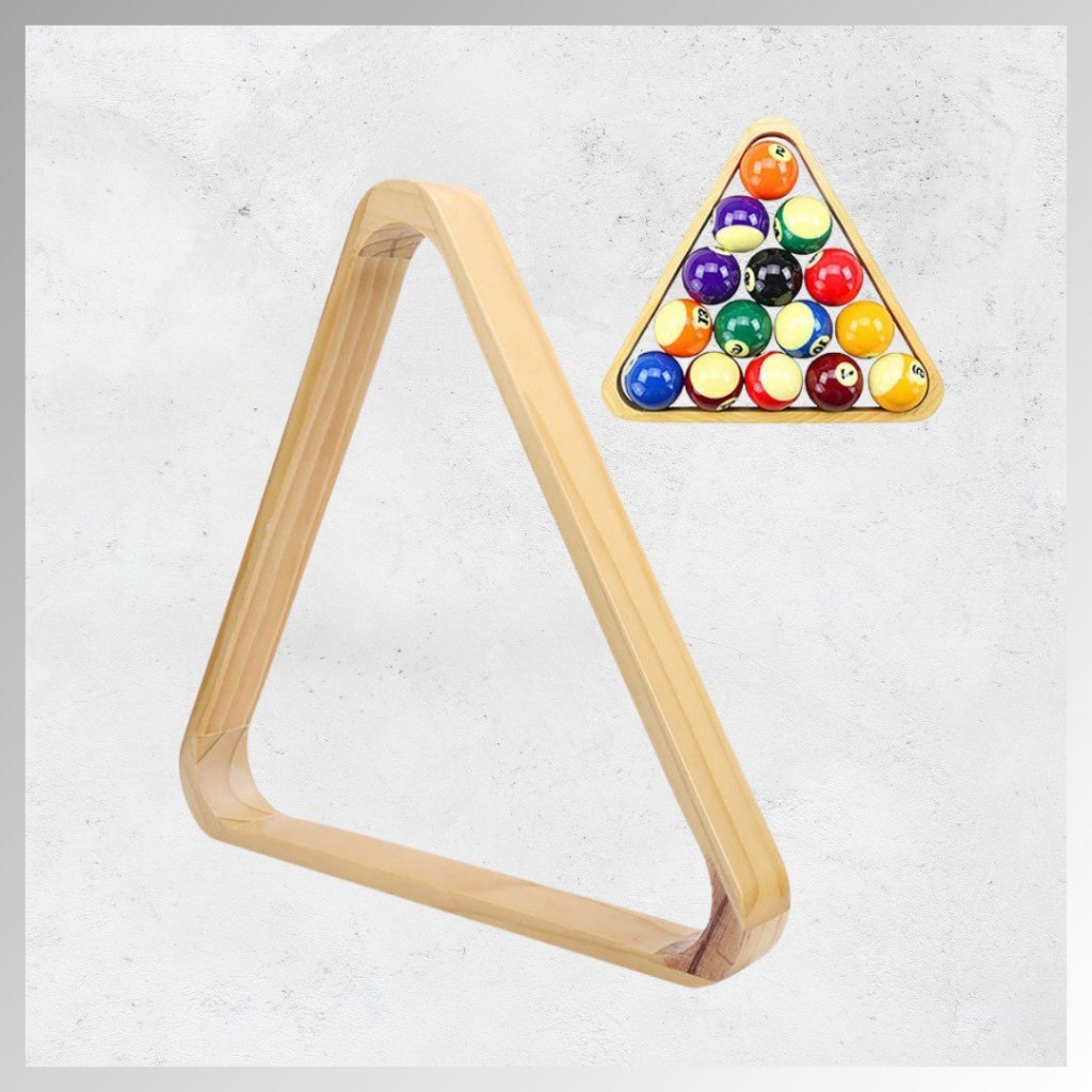 Billiard Triangle Rack Wood/Plastic Pool Balls Triangle Rack Standard ...