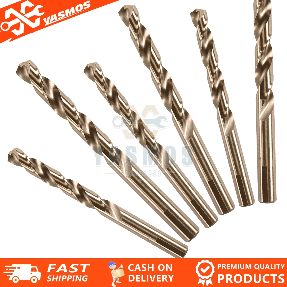 Per Pieces HSS 304 Metal Drill Bit Stainless Steel 1/8, 5/32, 3/16, 1/4 ...