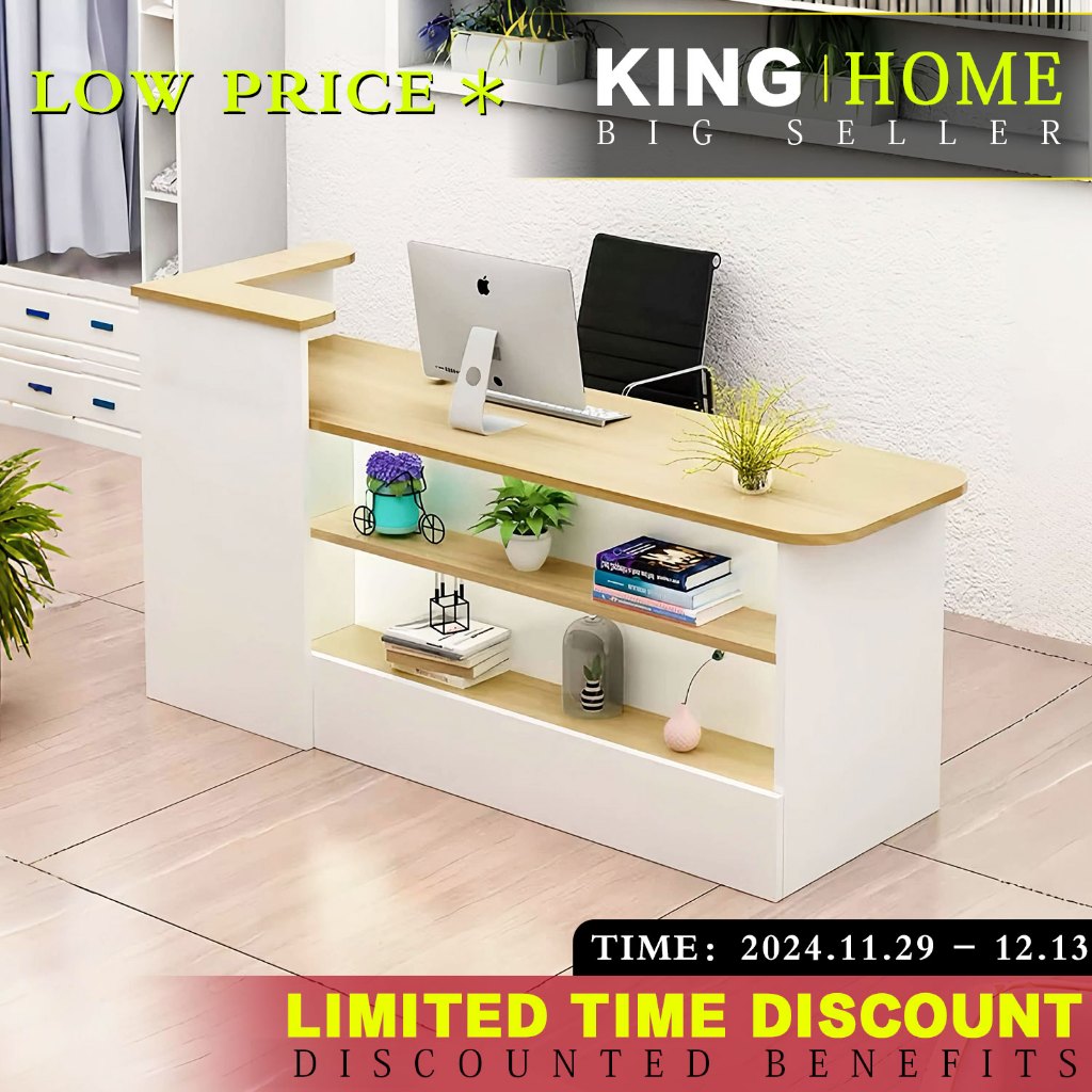KING HOME supermarket counter Minimalist cashier bar counter, bar table ...