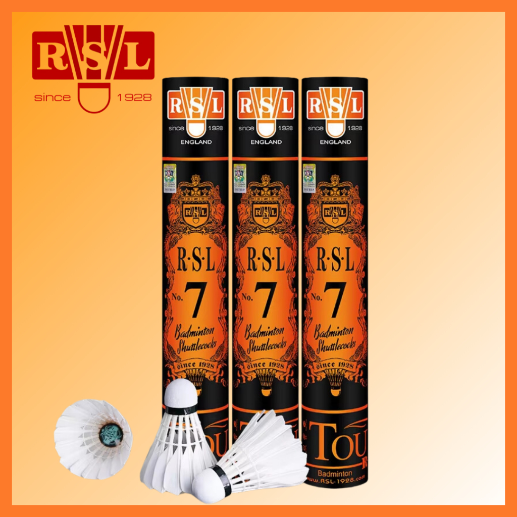 RSL Badminton Shuttlecock No.5/6/7 12pcs High Quality Duck Feather Shuttlecock | Shopee Philippines