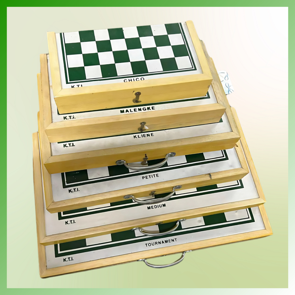 Chessboard full set Wooden foldable chess 20x20 Big size for Outdoor ...