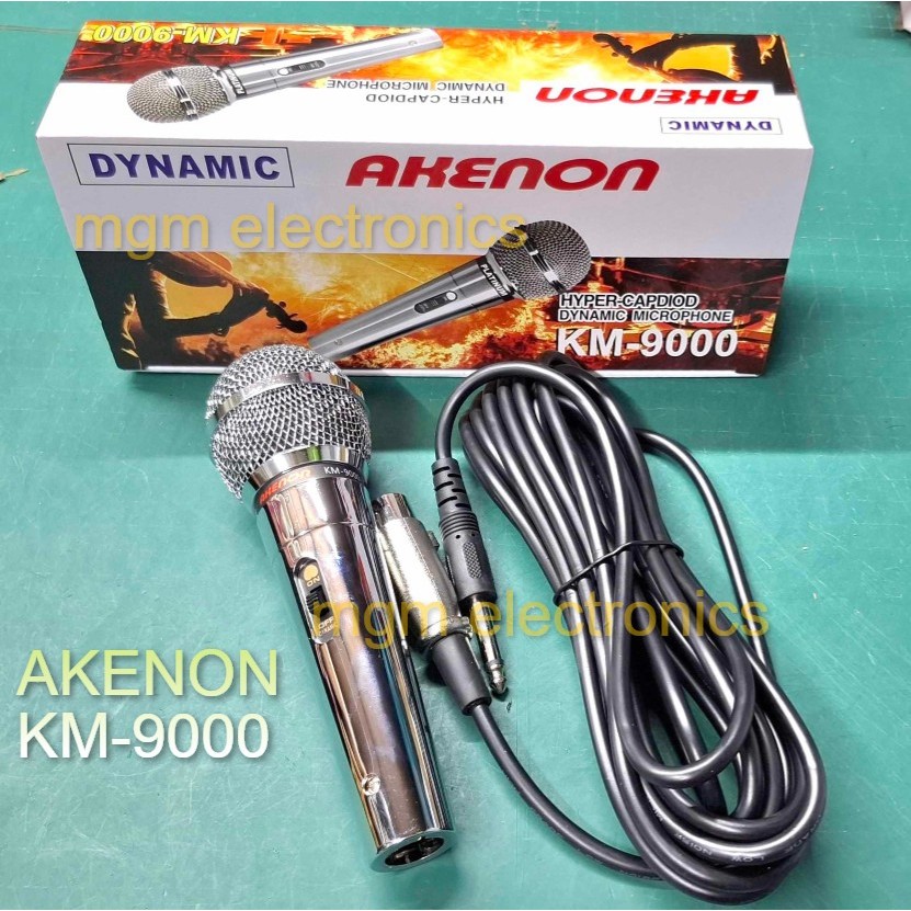 AKENON KM9000 Professional Hyper-Cardioid Dynamic Microphone | Shopee Philippines
