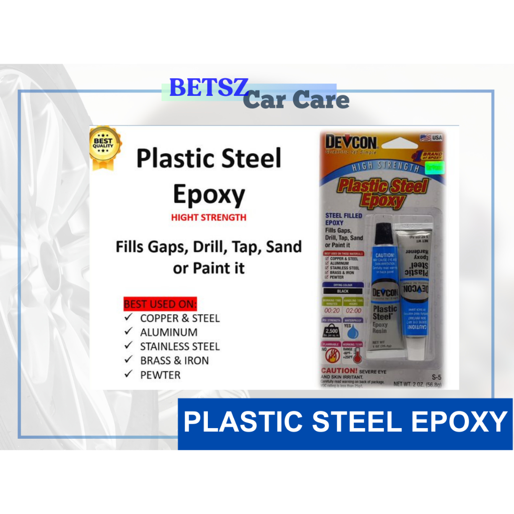 DEVCON Plastic Steel Epoxy HIGHT STRENGTH | Shopee Philippines