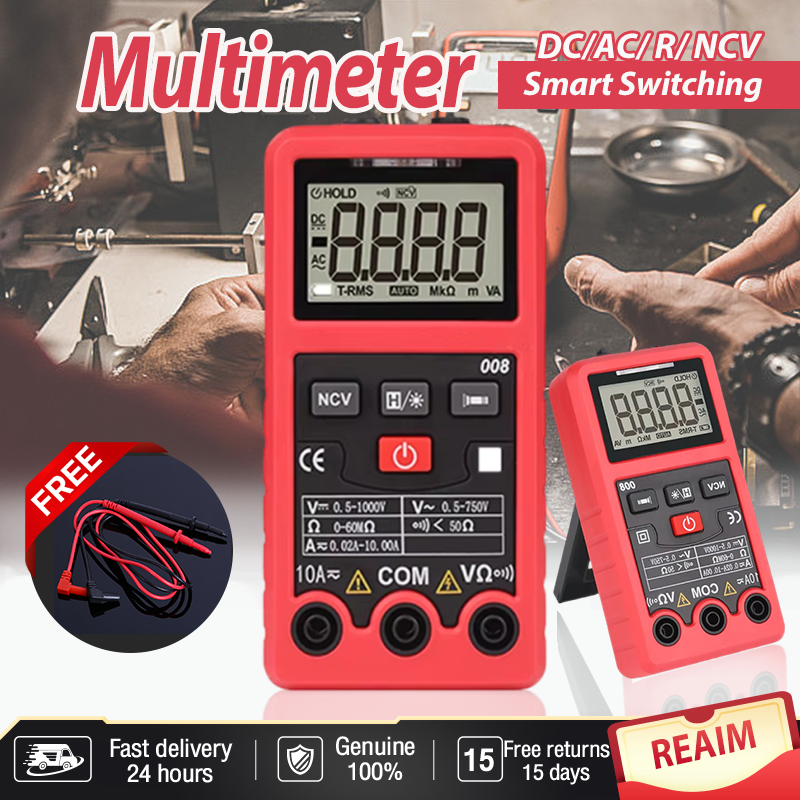 REAIM Multi Tester Multimeter Multitester Digital Original Handheld ...