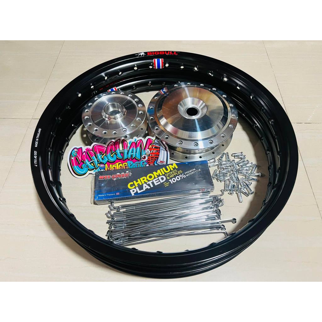 RIMSET HONDA BEAT FI / BEAT CARB / GENIO / SCOOPY / ZOOMER SIZE 17S 1.4 ...