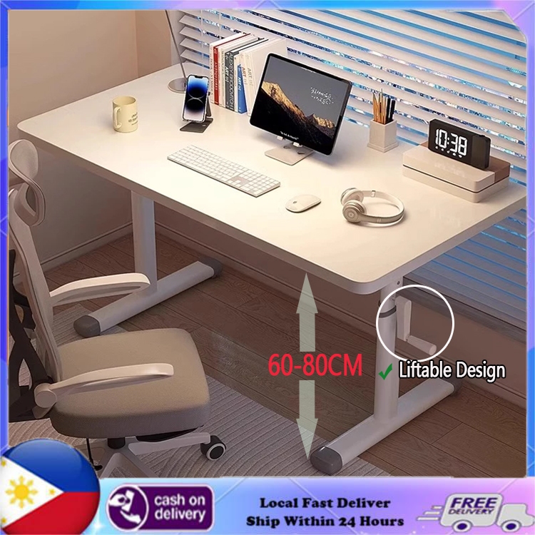 Adjustable Table Desk Hand-cranked Computer Desk High-End Ergonomics ...