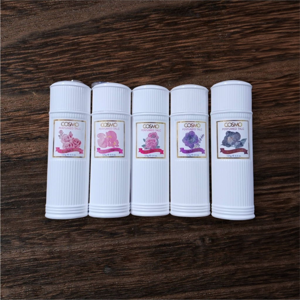 Cosmo Perfumed Talc Powder 125g And Beaute Body Lotion 1000ML | Shopee ...