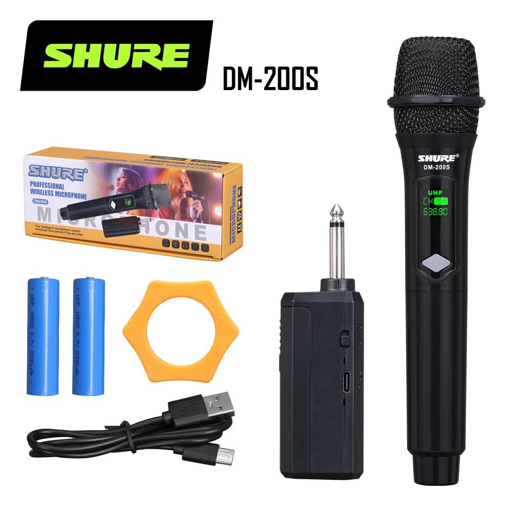 gdplus SHORE DM-2000S Professional Wireless Microphone UHF Handheld ...