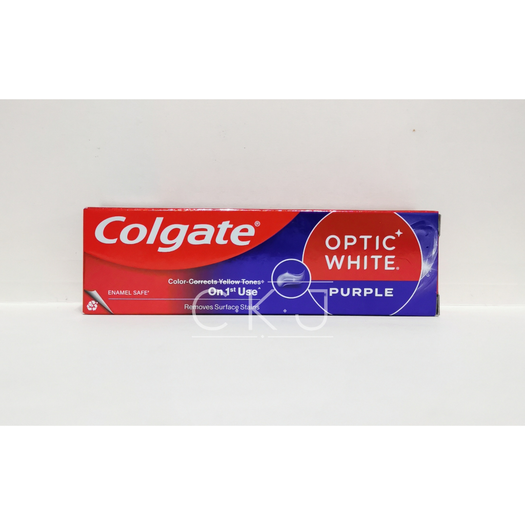 Colgate Optic White Purple Toothpaste 100g | Shopee Philippines