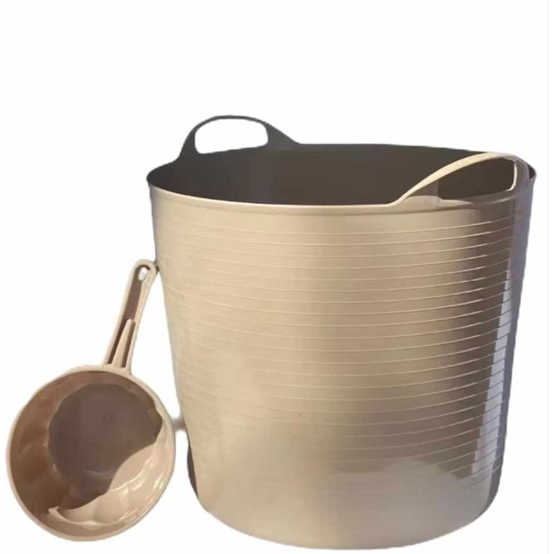 TRIPLE K 60 LITERS MULTIFUNCTIONAL LARGE CAPACITY ROUND TIMBA WITH ...