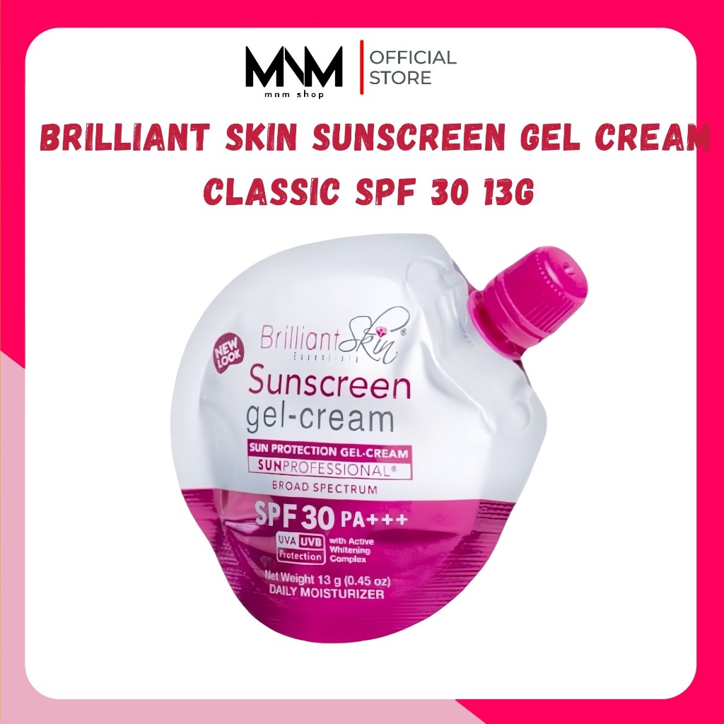 Brilliant Skin SPF 30 +++ Gel-Cream Sunscreen 13g | Shopee Philippines