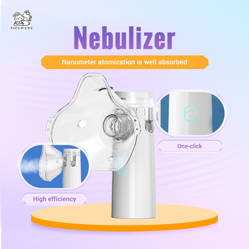 Handheld Asthma Inhaler Atomizer Medical Grade Silent Nebulizer Machine ...