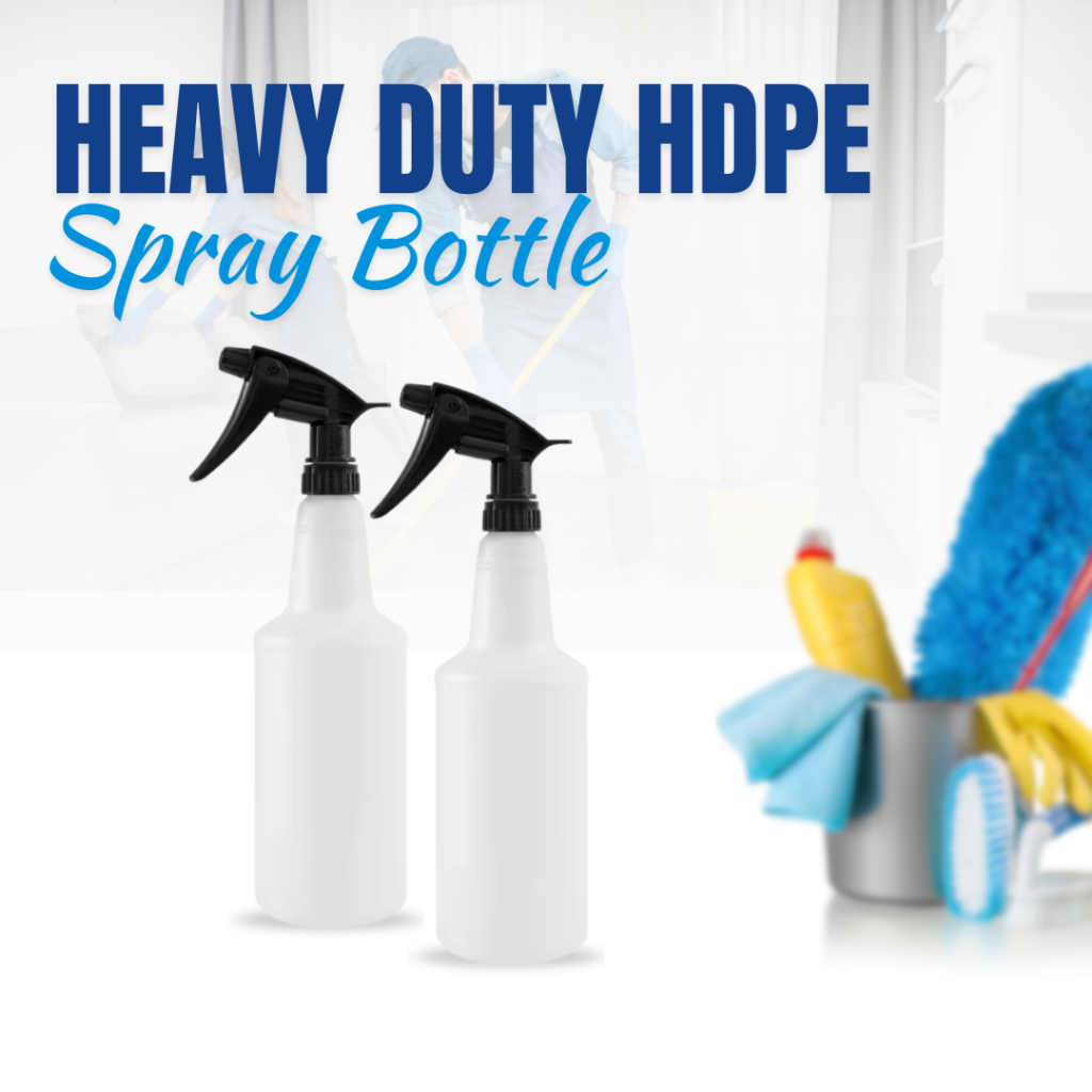 1000mL Reusable Heavy Duty Trigger Spray Bottle for Glass Cleaner and ...