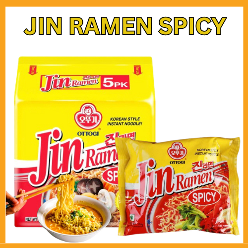 [ORIGINAL] Jin Ramen spicy flavor | Shopee Philippines
