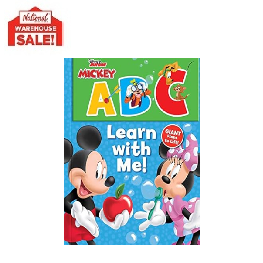 Disney Junior Mickey Mouse Clubhouse: ABC, Learn with Me! Board book ...