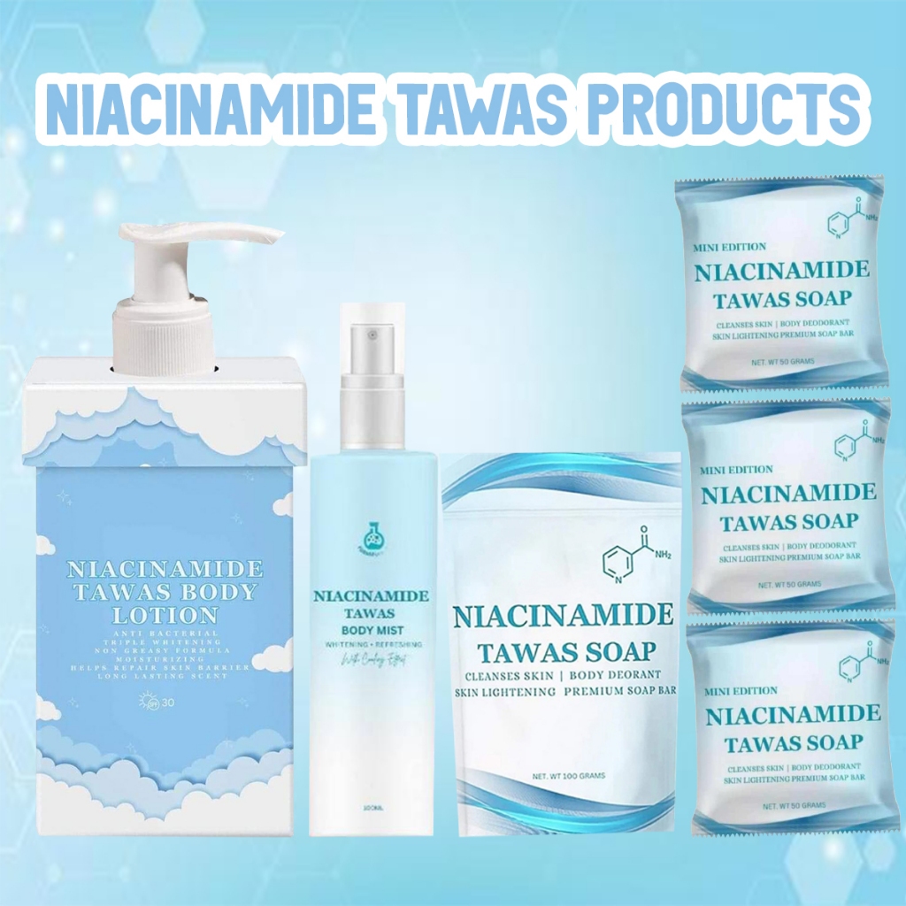 NIACINAMIDE TAWAS SOAP 50g and 100g | Niacinamide Tawas Lotion ...