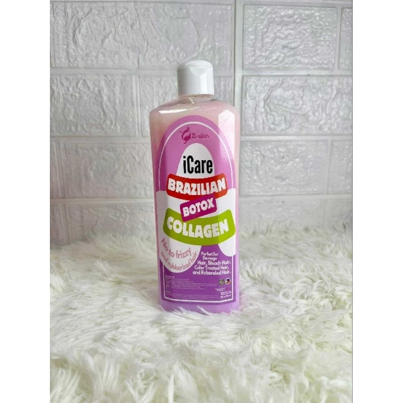 icare brazillian botox collagen hair treatment,(500ml) | Shopee Philippines