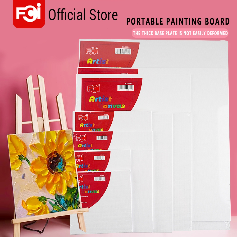 FCI Pure cotton canvas board painting board various sizes suitable for ...