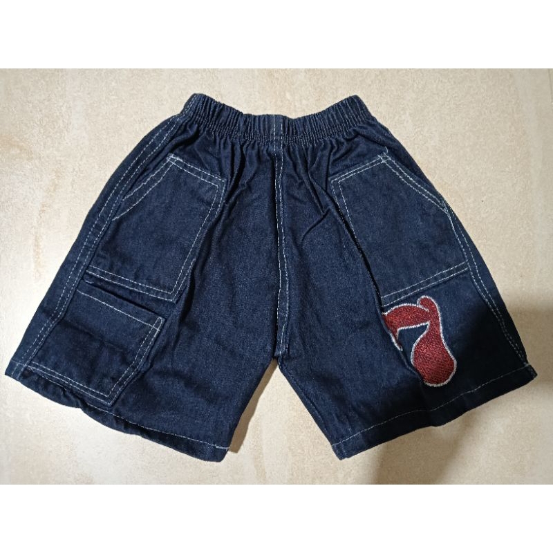 boys kids maong short assorted design For 1 - 5years old. | Shopee ...