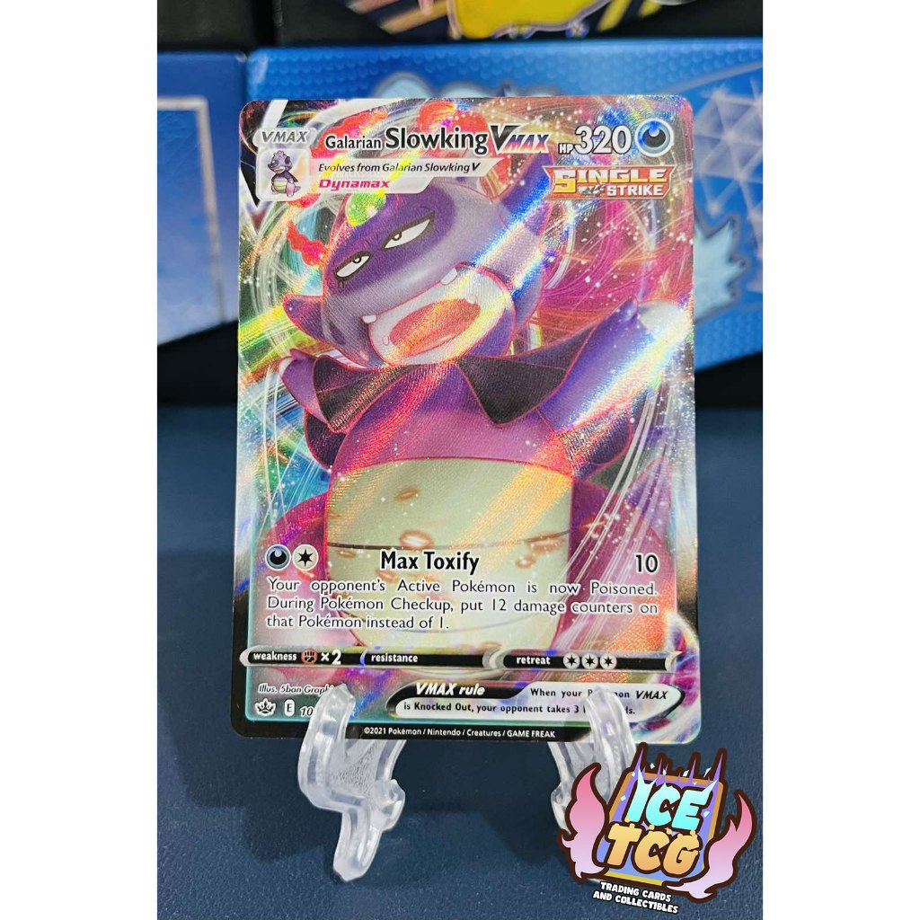 Galarian Slowking VMAX - 100/198 - Ultra Rare (CRE) | Shopee Philippines