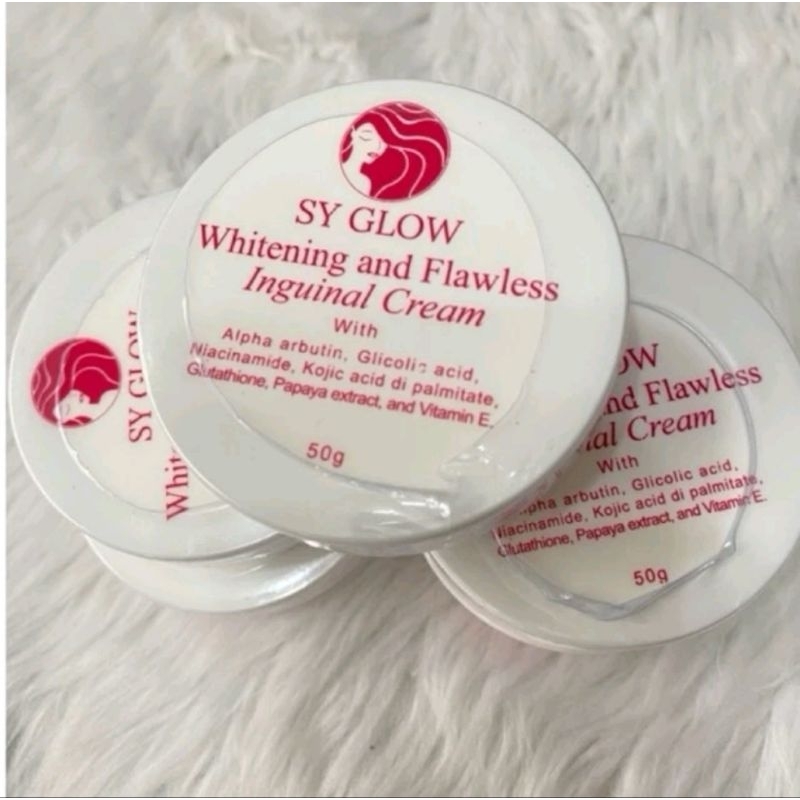 SY GLOW Whitening Beauty Inguinal Cream (Whitening and Flawless) 50g ...
