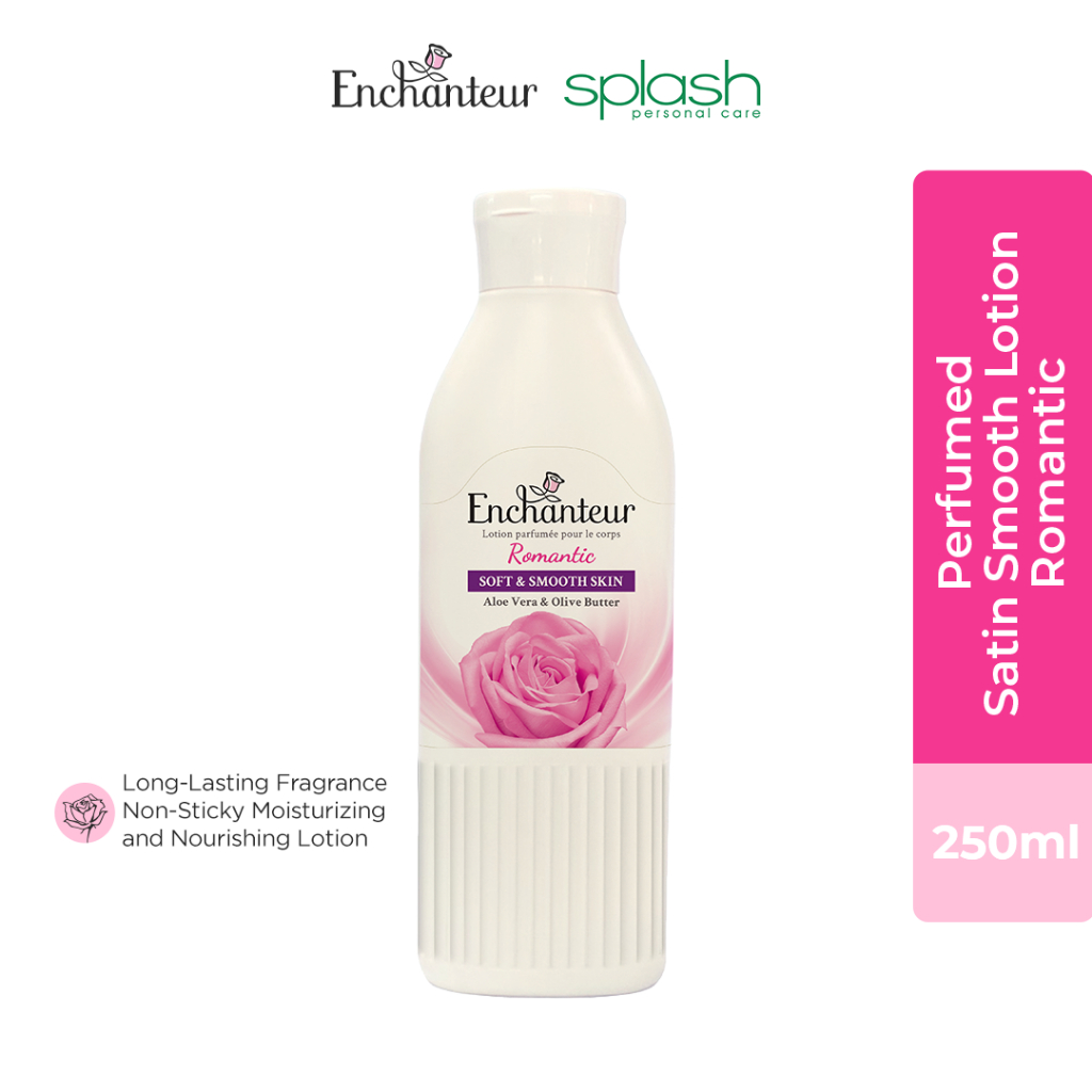 Enchanteur Perfumed Satin Smooth Lotion Romantic 250ml | Shopee Philippines