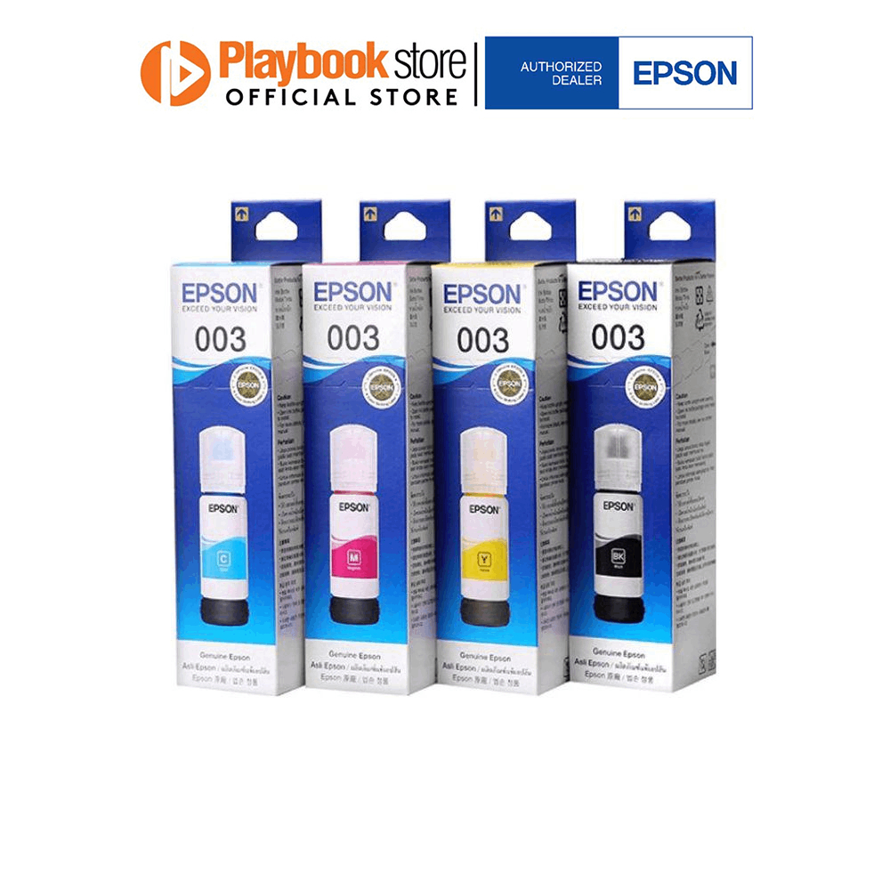 Epson T00V1 T00V2 T00V3 T00V4 Original Ink Bottles Set of 4 (4 Colors ...