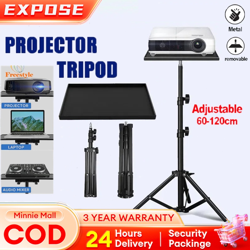 Projector Tripod Stand Adjustable Projector Dest Bracket Universal ...