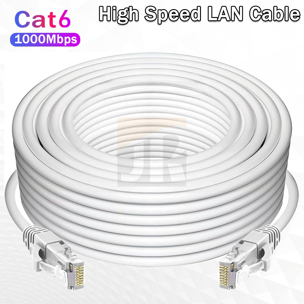 White 0.3M to 15M CAT6 RJ45 Ethernet cable Lan cable Internet network ...
