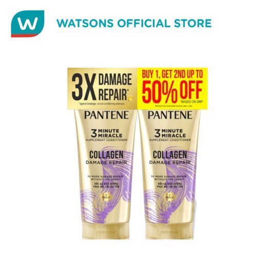 PANTENE 3X Minute Miracle Collagen Repair Bundle 330ml | Shopee Philippines
