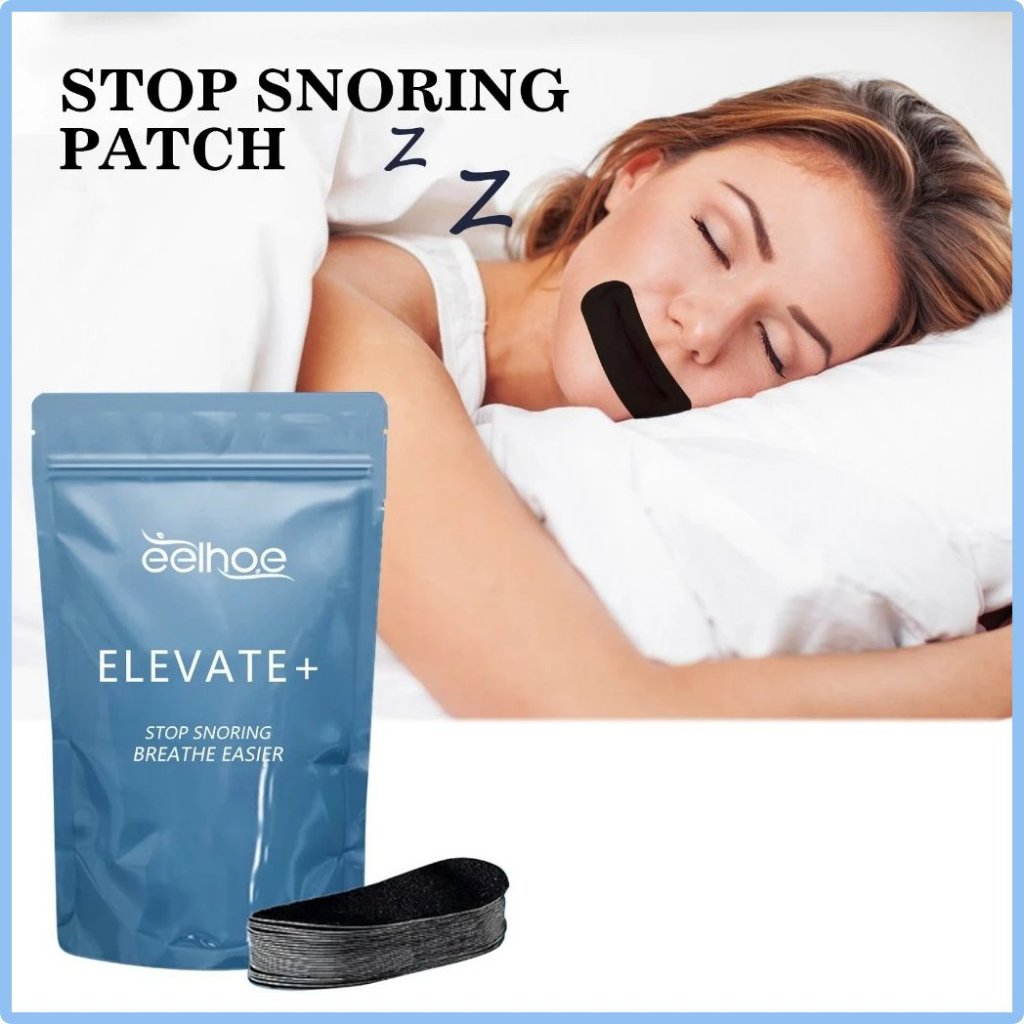30pcs EELHOE Mouth Tape For Sleeping Strips Stop Snoring Strip Nose ...