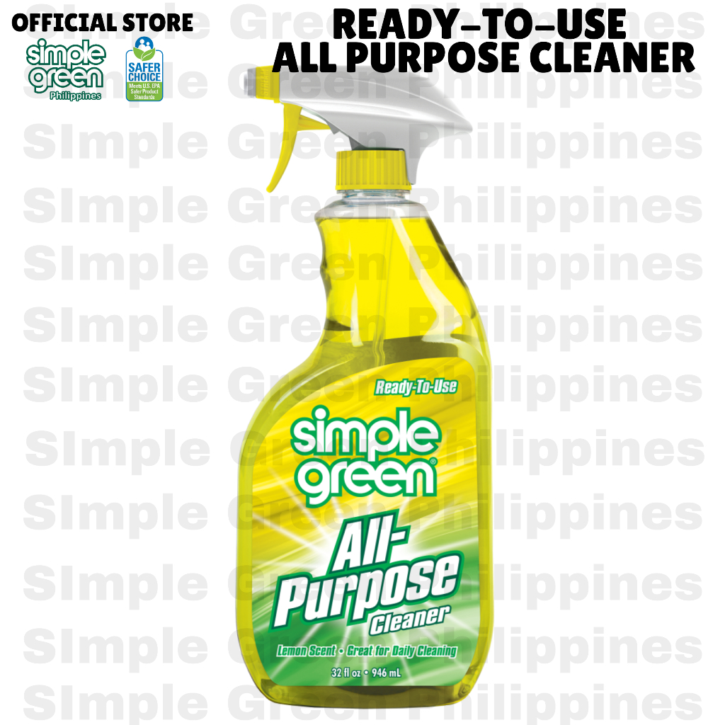 Simple Green RTU All Purpose Cleaner Lemon 32oz (946ml) | Shopee ...