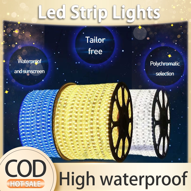 Led Strip Lights Waterproof Home Decor LED Strip RGB Light Indoor ...