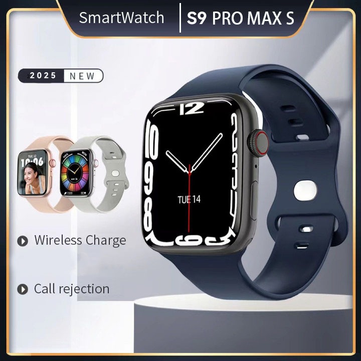 24 Ship Smart Watch S9 MAX Couple watch Waterproof Bluetooth call ...