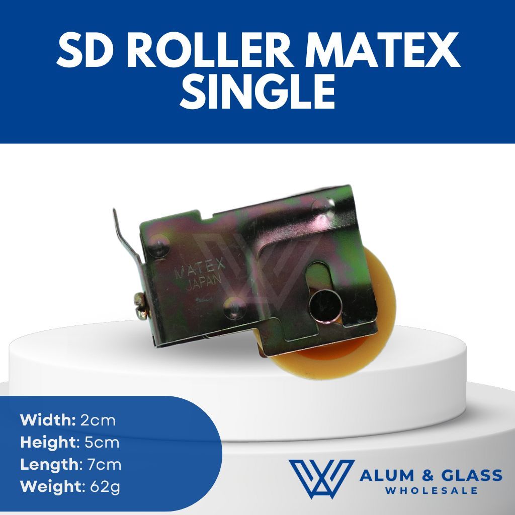 SD Nylon Roller Matex Single for Sliding Door and Windows | Shopee ...