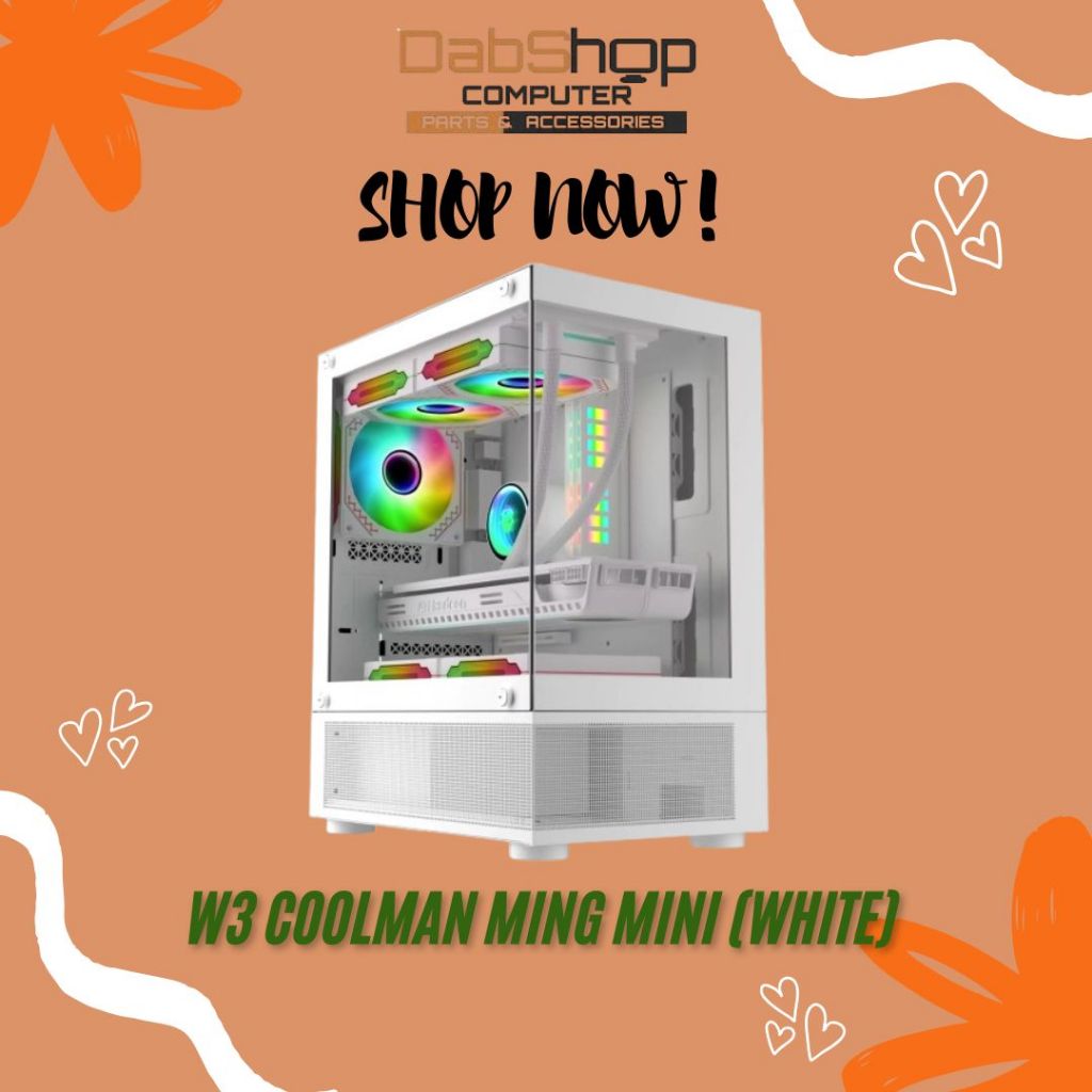 W3 COOLMAN MING MINI (WHITE) | Shopee Philippines