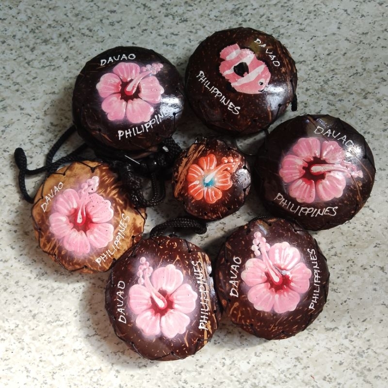 COCONUT SHELL POUCH| wooden | locally made|Davao made | Shopee Philippines