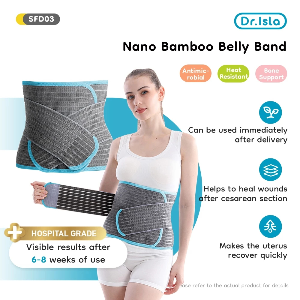 Dr.isla Postpartum Abdominal Belt Adjustable Supporting Belts C-section ...