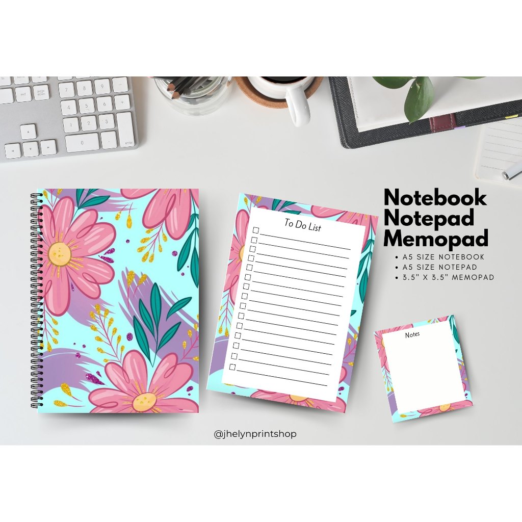 Notebook/Notepad/Memopad 3in1 Bundle | School Supplies | Stationary ...