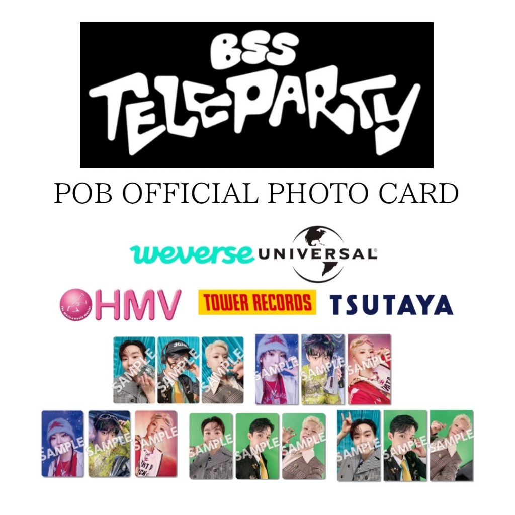 BSS BY SEVENTEEN TELEPARTY POB WEVERSE UNIVERSAL MUSIC STORE HMV TOWER ...