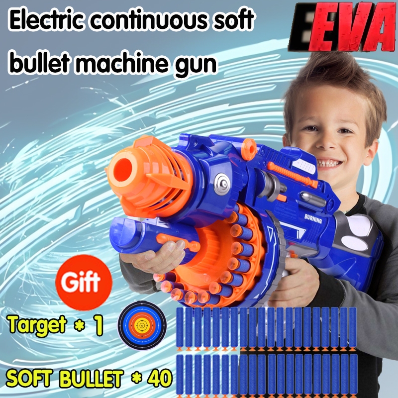 Blaze Storm Toy soft bullet gun toy Monster Machine Gun Electric toy ...