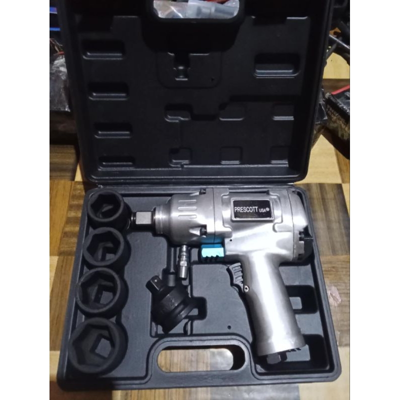 AIR IMPACT WRENCH 1/2 AND 3/4 PRESCOTT BRAND NEW ORIGINAL HEAVY DUTY ...