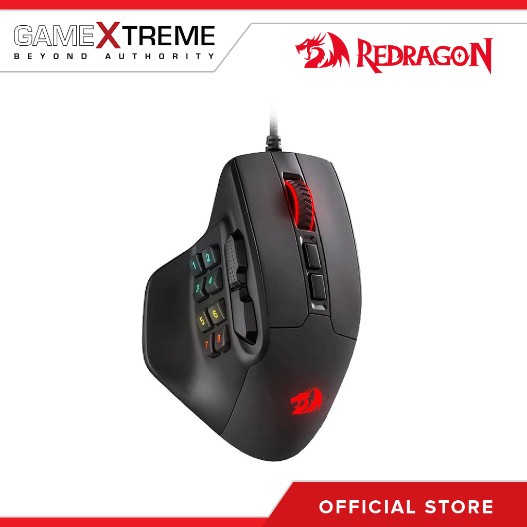 Redragon Aatrox RGB Wired Gaming Mouse Black (M811-RGB) | Shopee ...