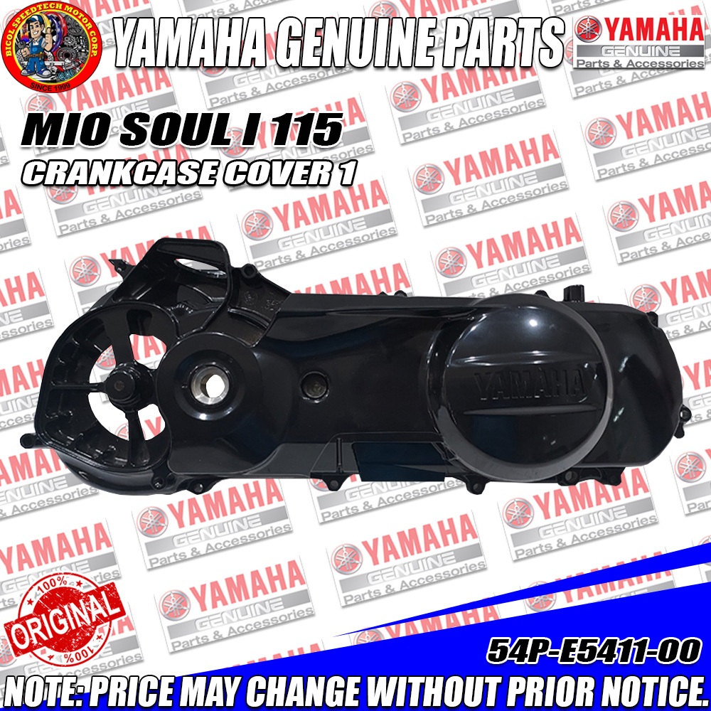 YAMAHA MIO SOUL I 115 CRANKCASE COVER 1 (YGP) (GENUINE: 54P-E5411-00 ...