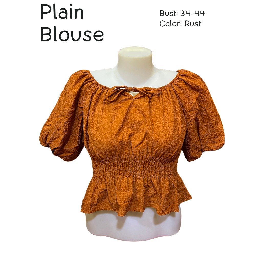 Brand New Blouses (vintage style) | Shopee Philippines