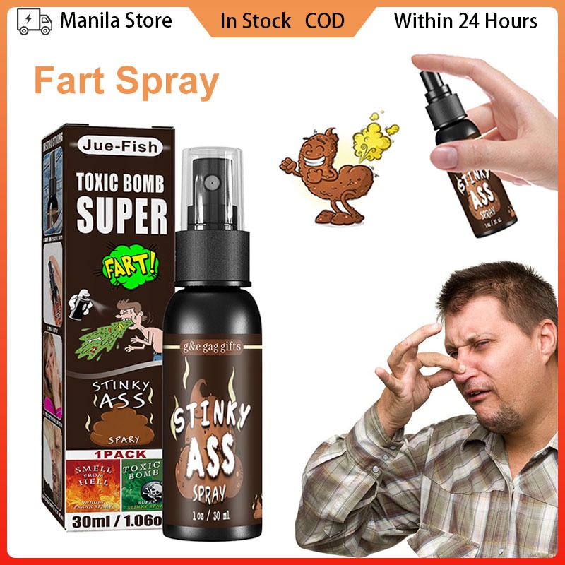Liquid Fart Gag Prank Joke Spray Smelly Stinky Gags 30ML Fart Spray ...